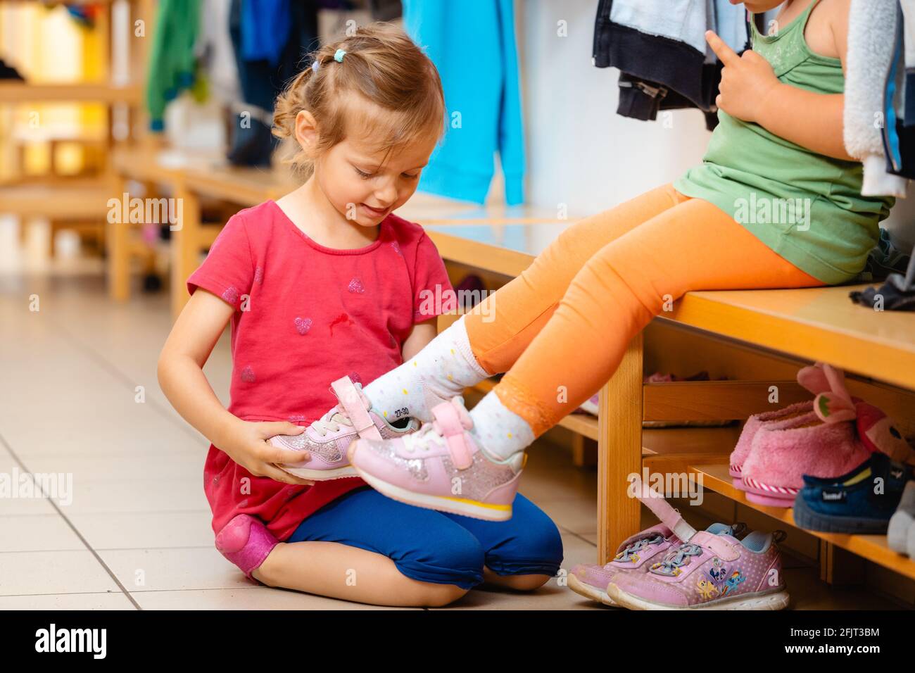 Getting Dressed Kids