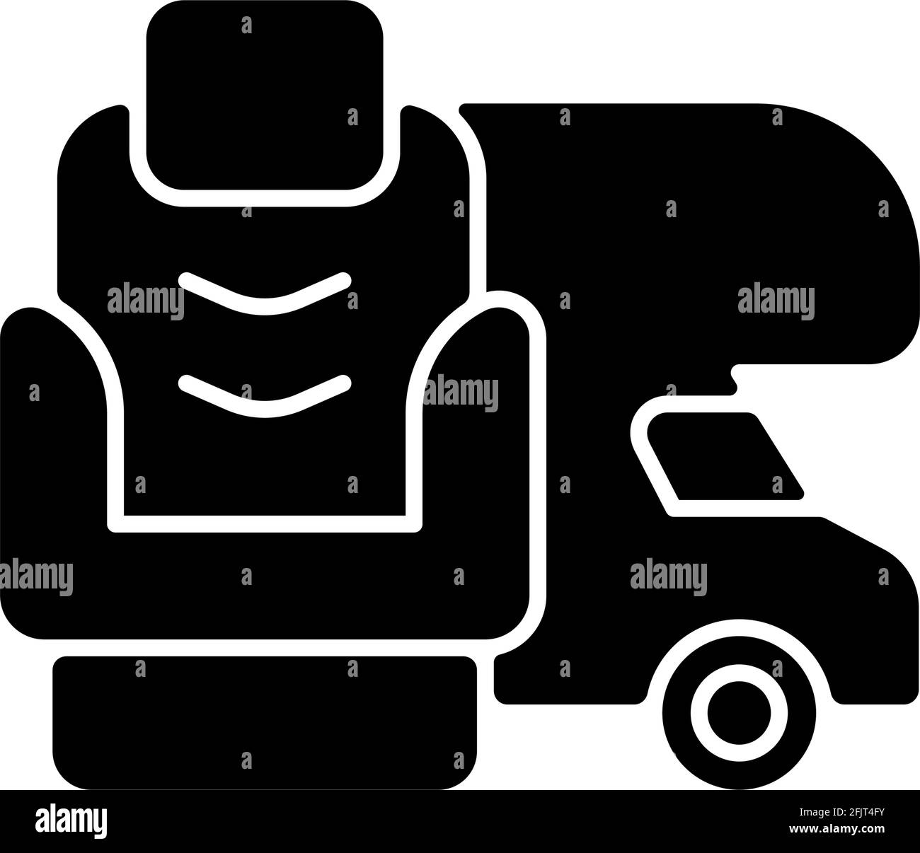 Camper van interior Black and White Stock Photos & Images - Alamy