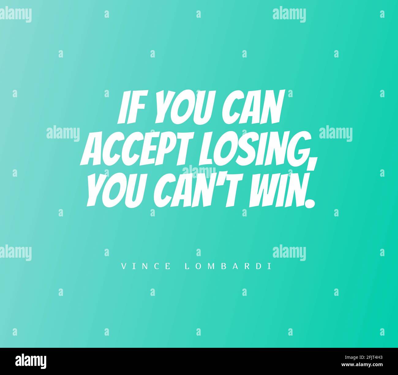 Inspirational quote about success on a mint background Stock Photo - Alamy