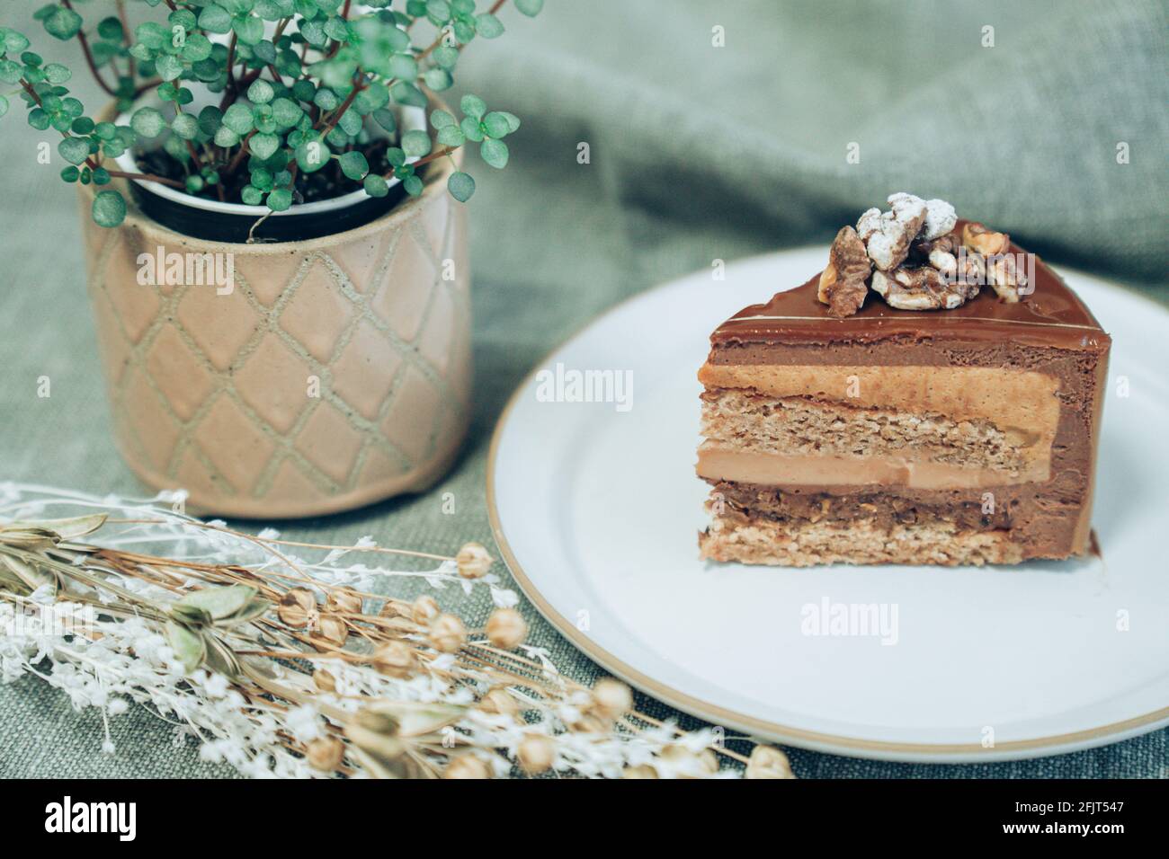 Tea cake flowers hi-res stock photography and images - Alamy