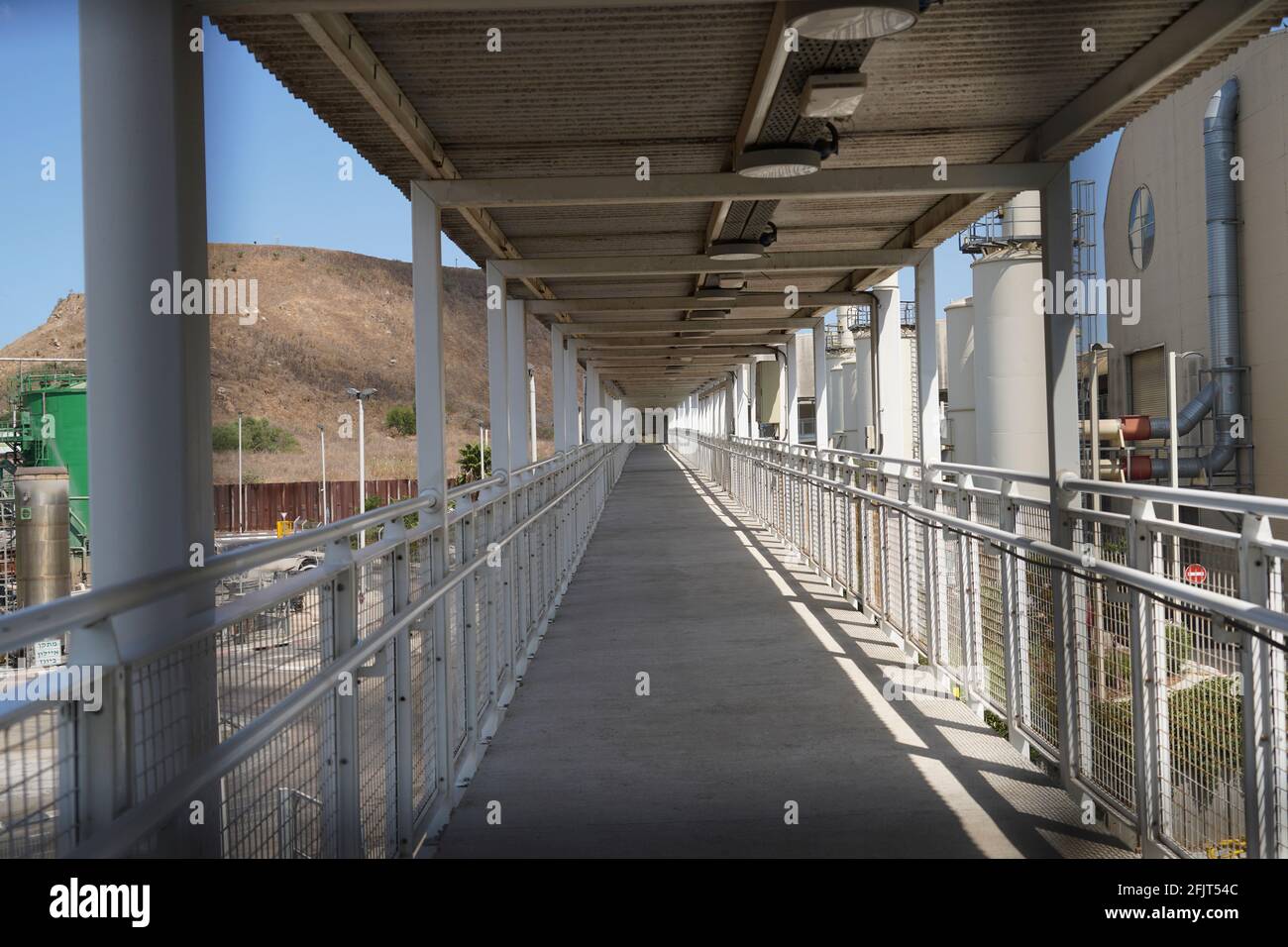 Israel, Hiriya, the recycling museum, Hiriya waste dump located ...