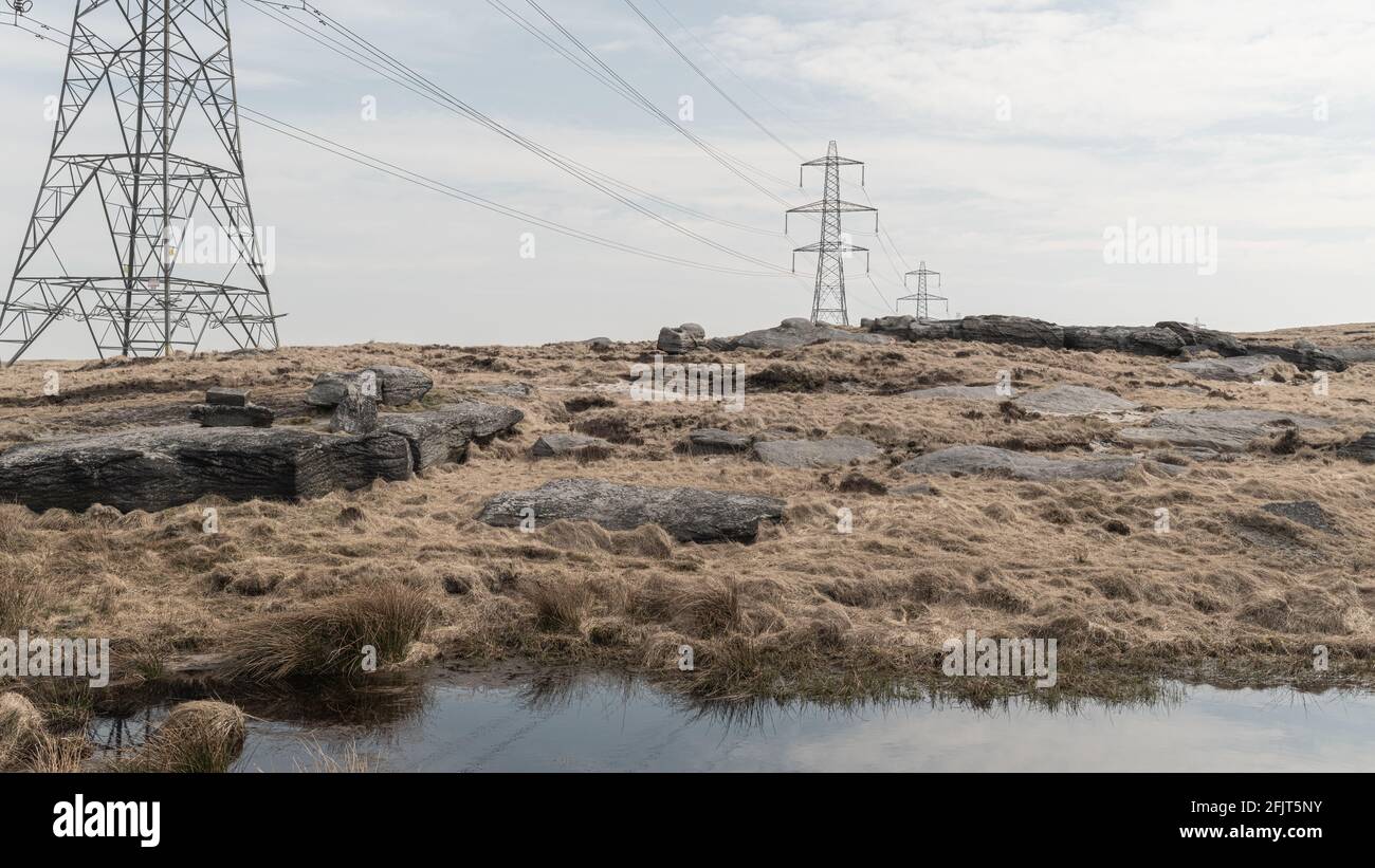 Blackstone edge road hi-res stock photography and images - Alamy