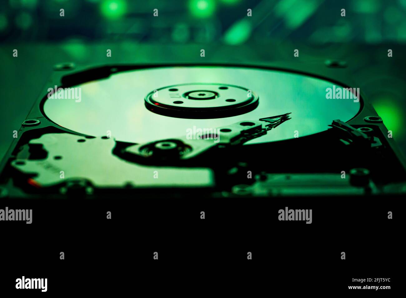 Computer HDD Hard Disk Drive. Disk close-up Stock Photo - Alamy