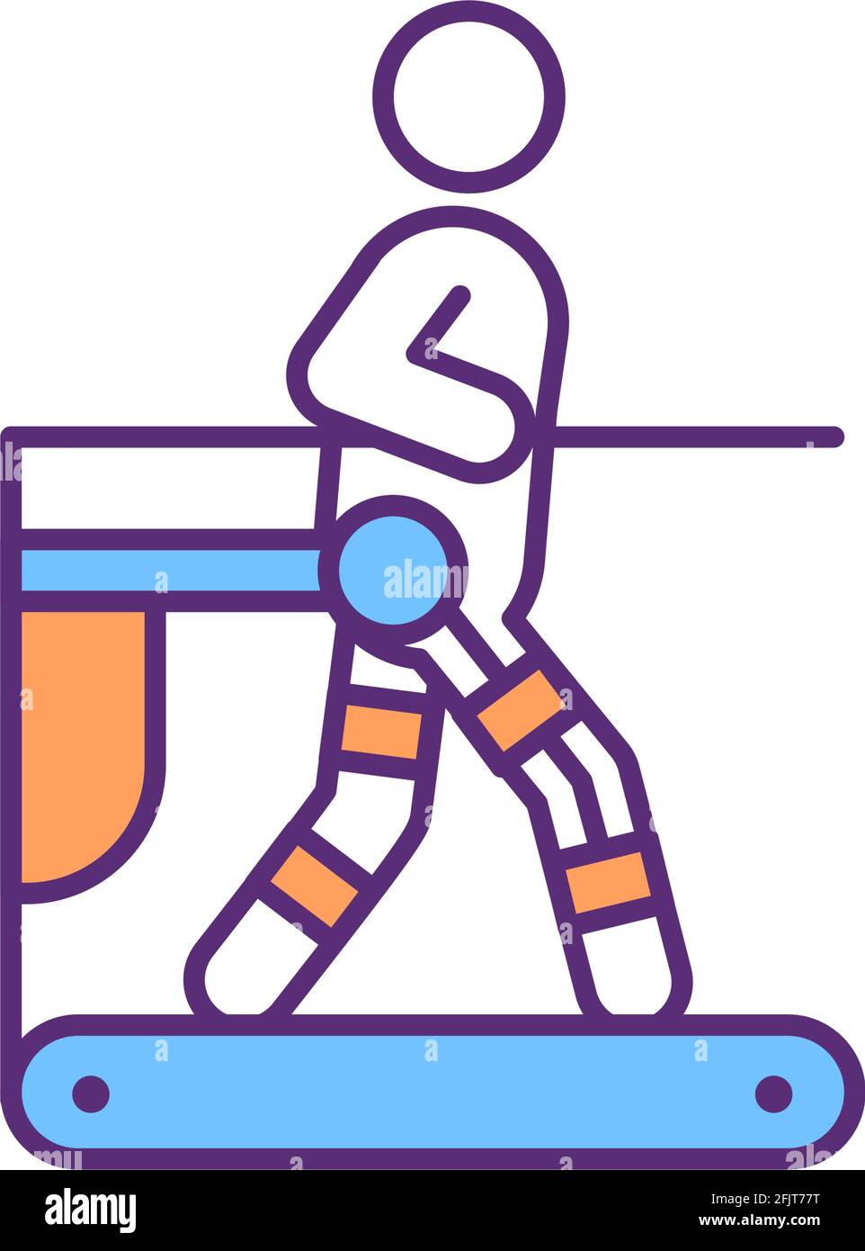 Lower limb amputation Stock Vector Images - Alamy