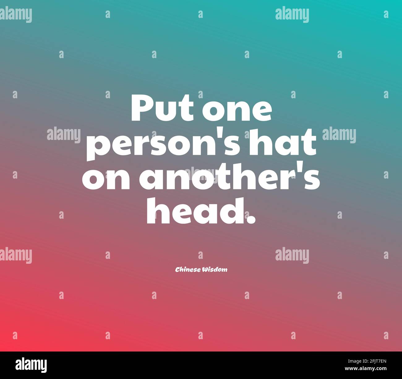 Quote about kindness on a gradient colorful background Stock Photo - Alamy