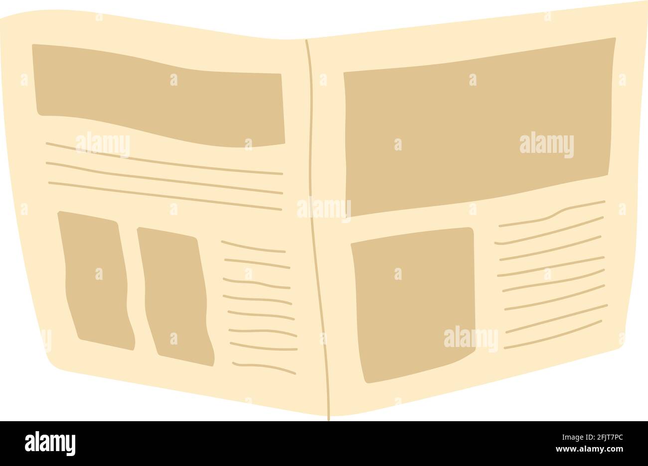Reading open newspaper Stock Vector Images - Alamy