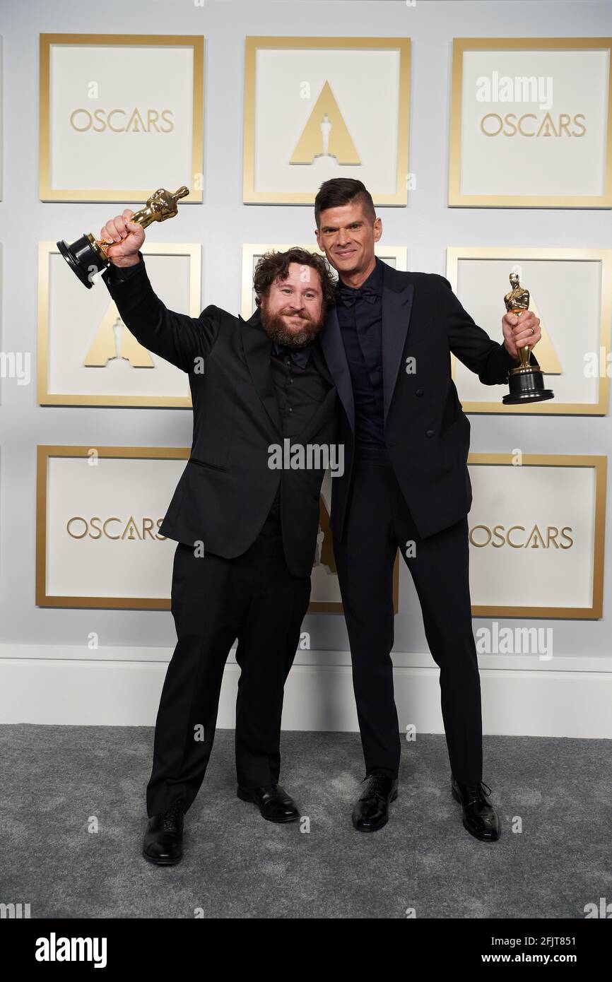 Los Angeles, USA. 25th Apr, 2021. Michael Govier and Will McCormack ...