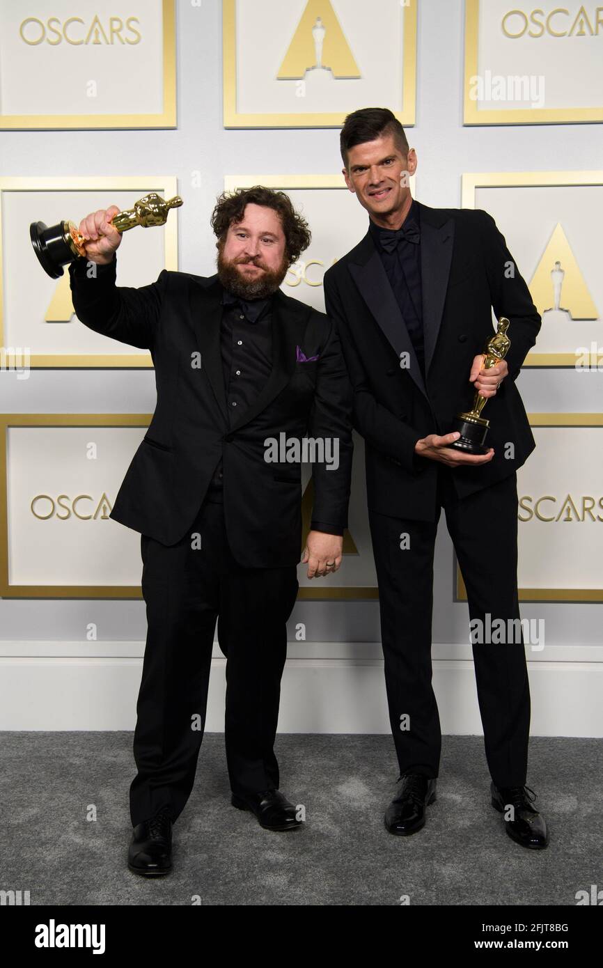 Los Angeles, USA. 25th Apr, 2021. Michael Govier and Will McCormack ...