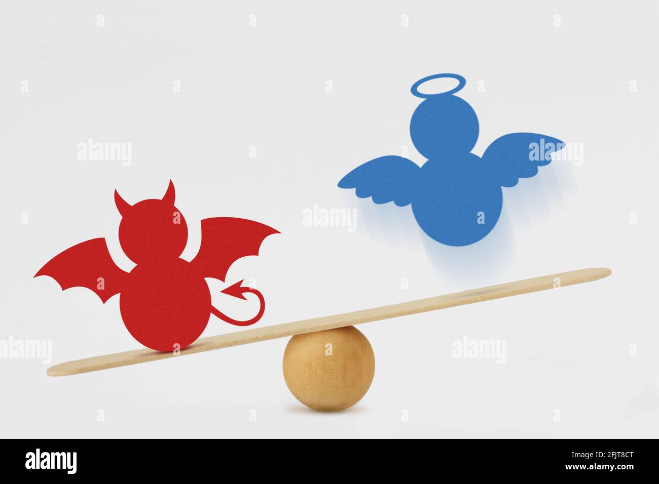 Good or evil hi-res stock photography and images - Alamy