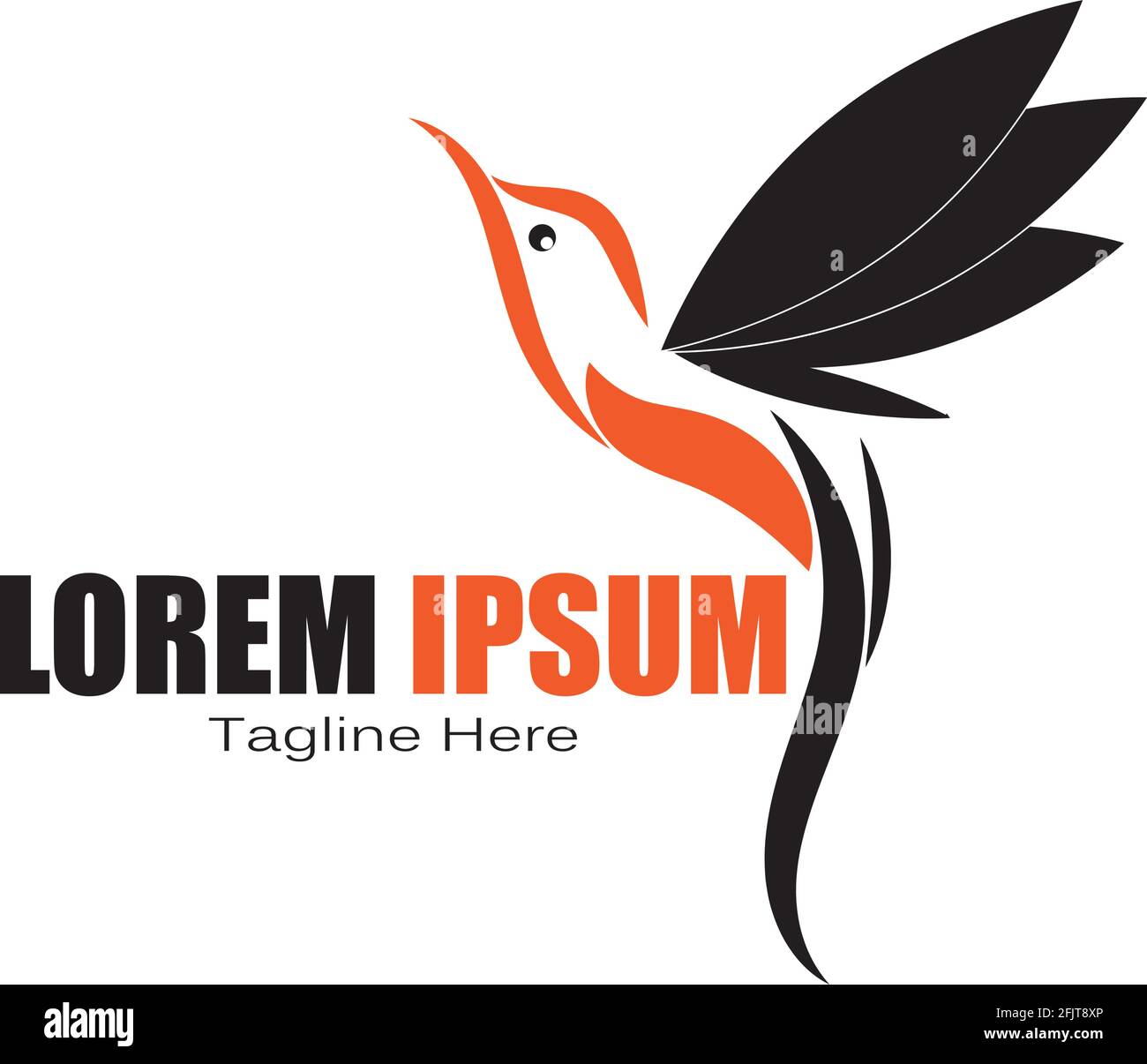 bird logo vector icon design template Stock Vector Image & Art - Alamy