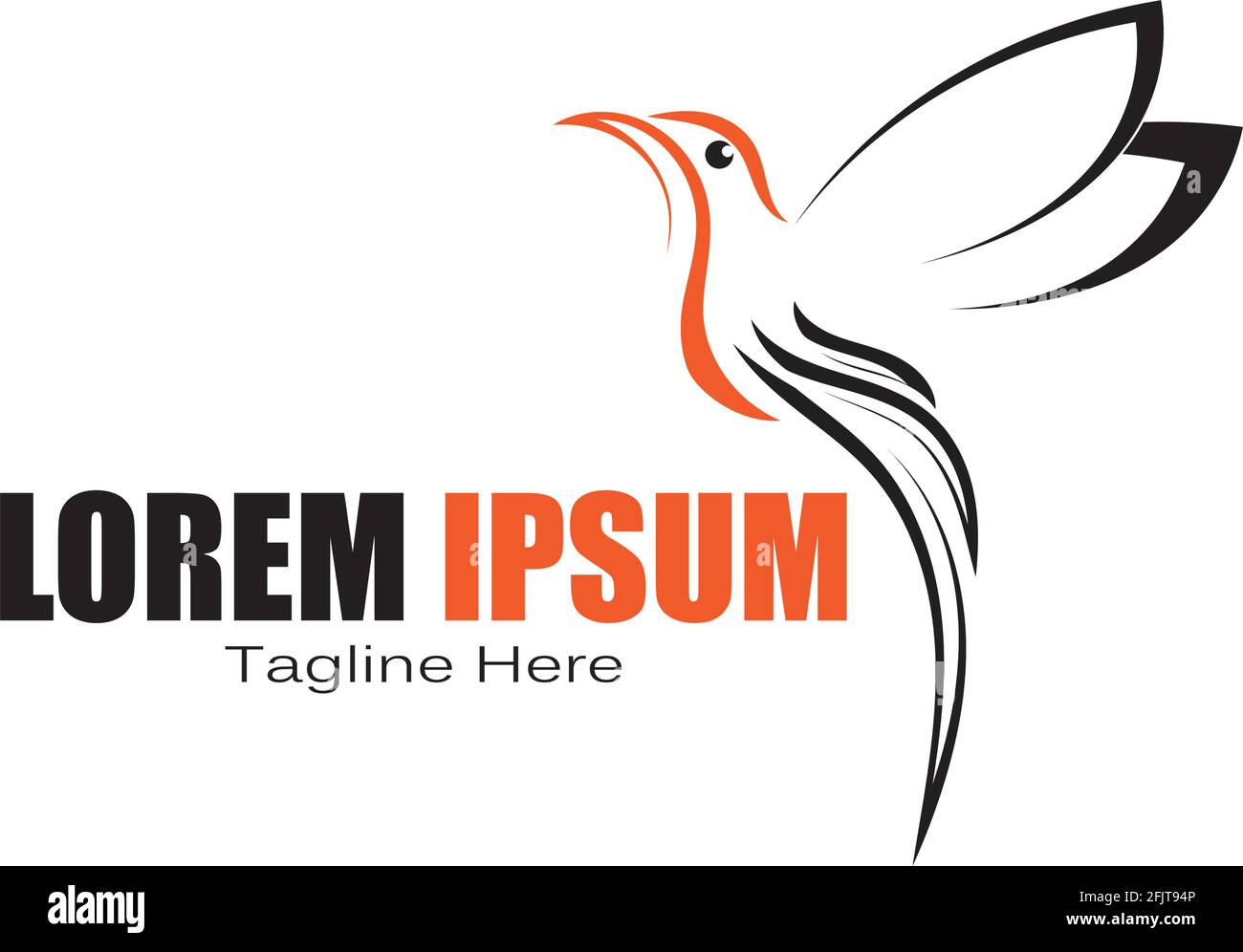bird logo vector icon design template Stock Vector Image & Art - Alamy