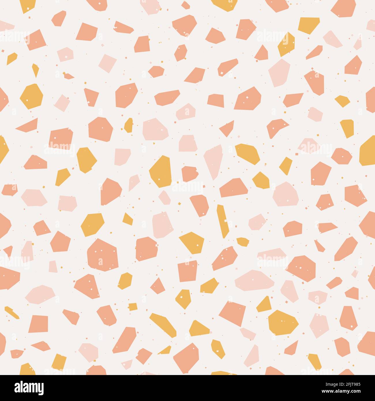 Terrazzo flooring vector seamless pattern. Classic venetian terrazzo ...