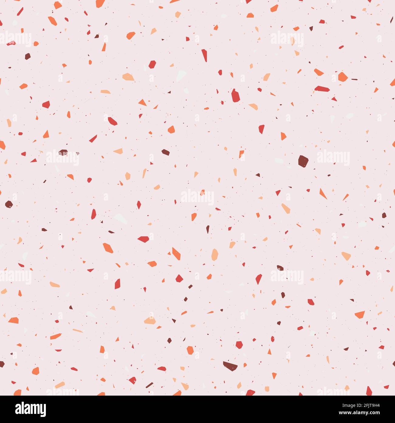 Terrazzo flooring vector seamless pattern. Classic venetian terrazzo ...