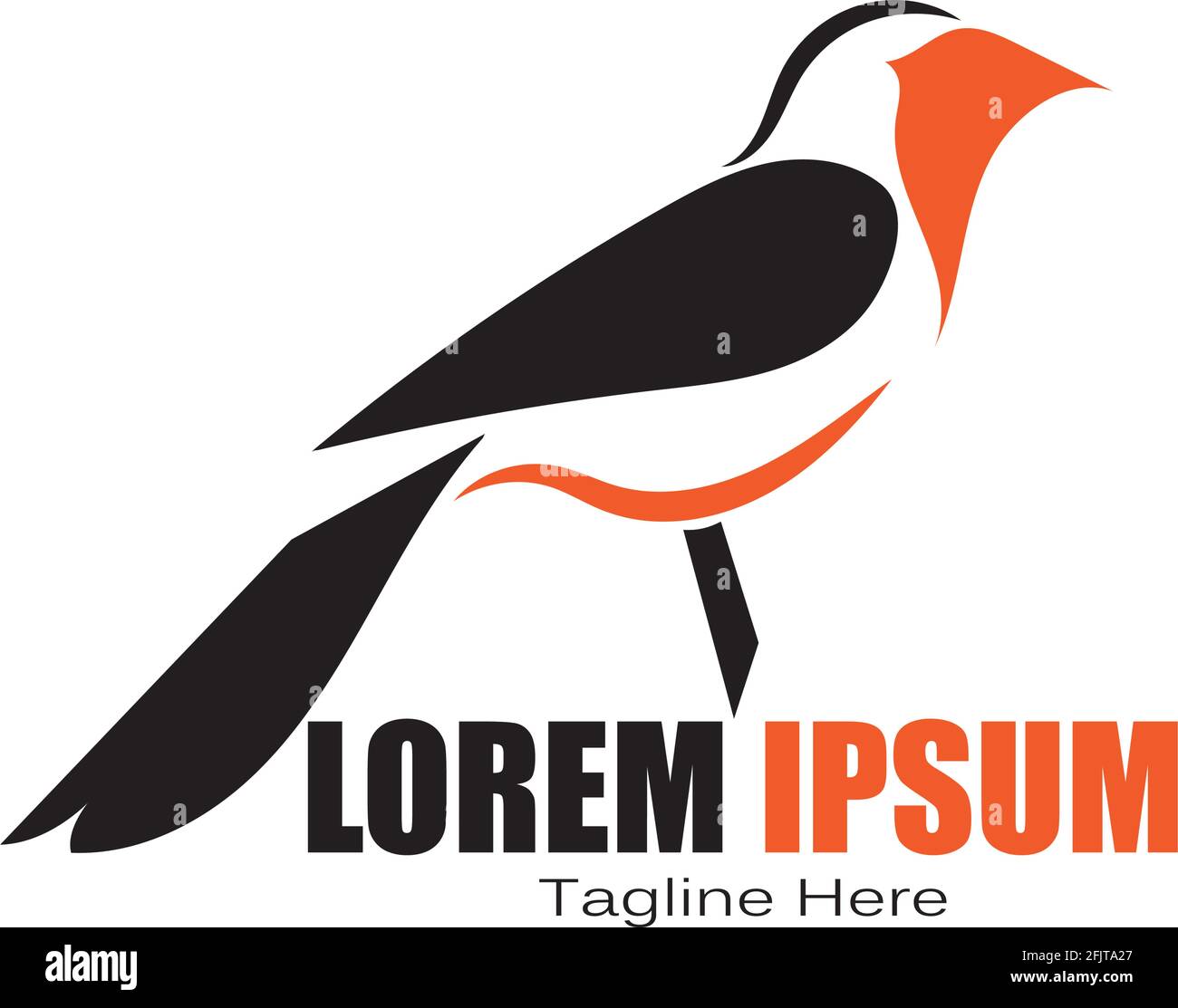 bird logo vector icon design template Stock Vector Image & Art - Alamy