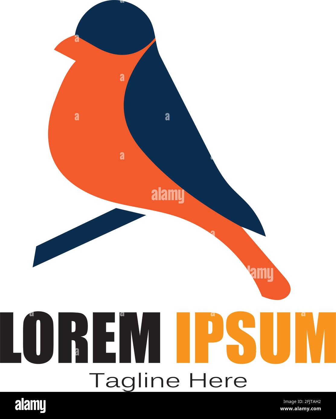 bird logo vector icon design template Stock Vector Image & Art - Alamy