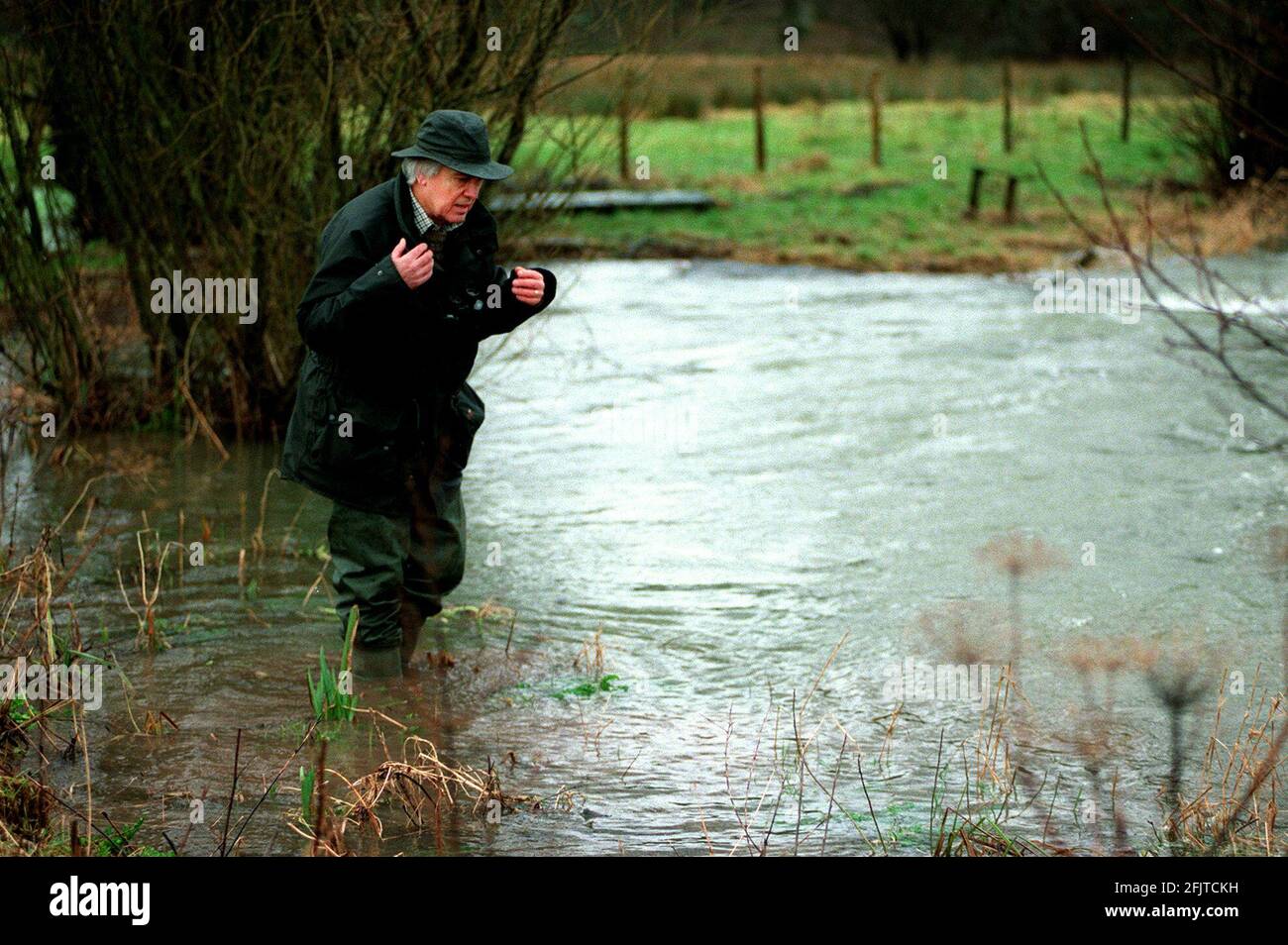 WRITER BRIAN CLARKE FEB 2001 BY AN UNUSUALLY SWOLLEN RIVER MEON IN ...