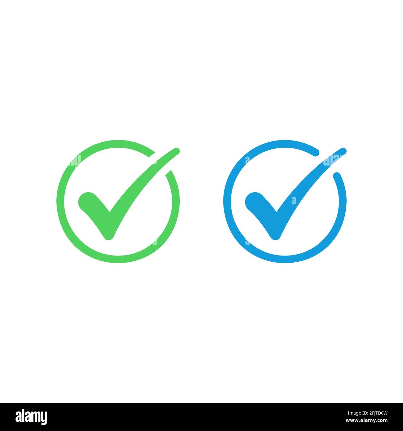 Check mark Cut Out Stock Images & Pictures - Alamy