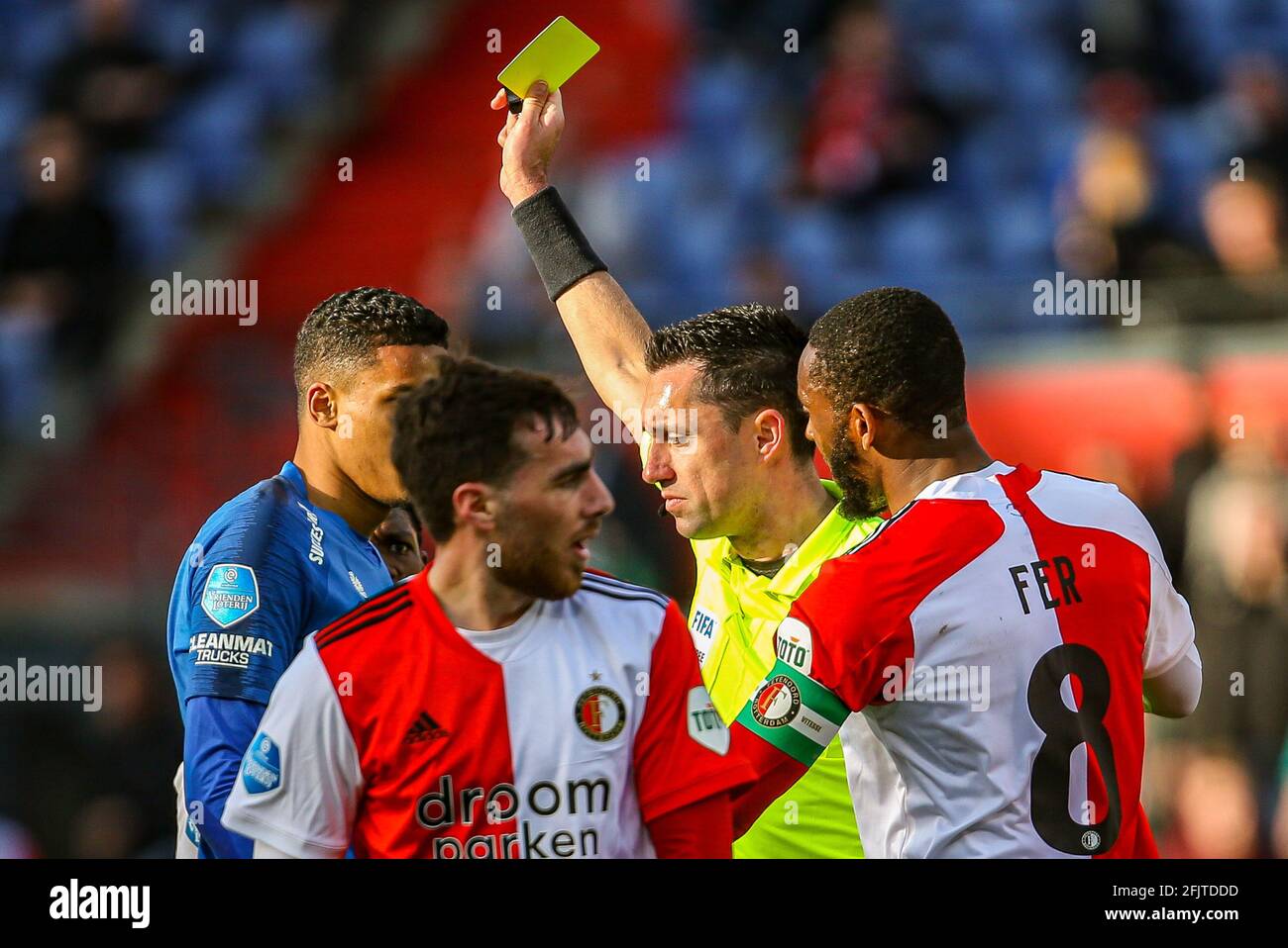 ROTTERDAM, 25-3-2021, Stadium de Kuip, Dutch eredivisie football Season ...