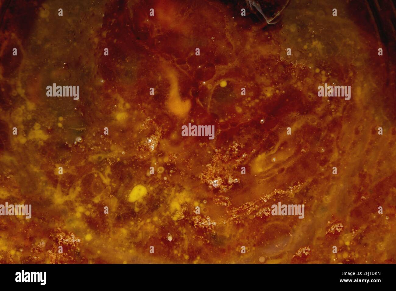 Fluid food texture, creamy orange smooth surface background. High ...