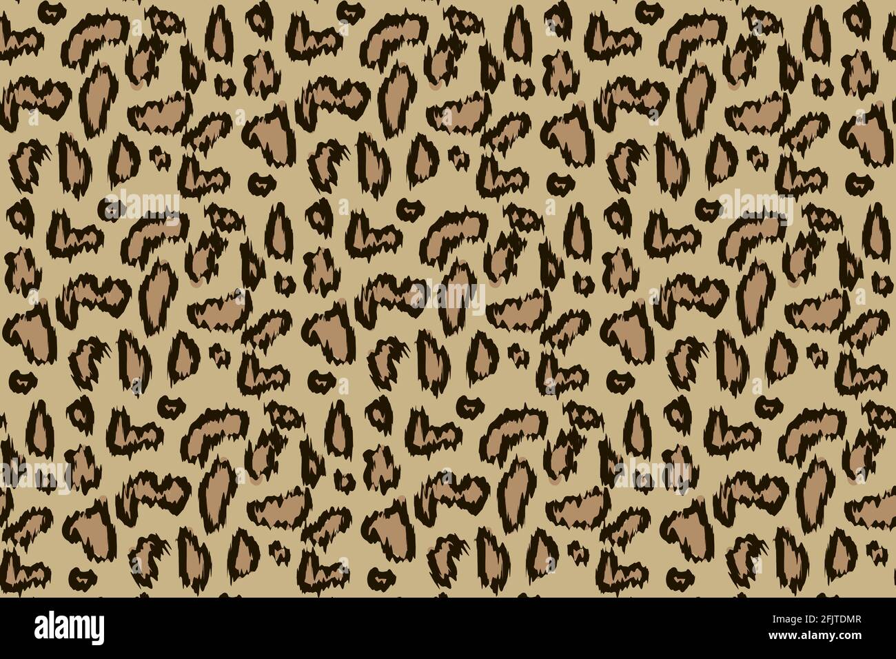 Leopard background, abstraction. Vector illustration Stock Vector Image ...
