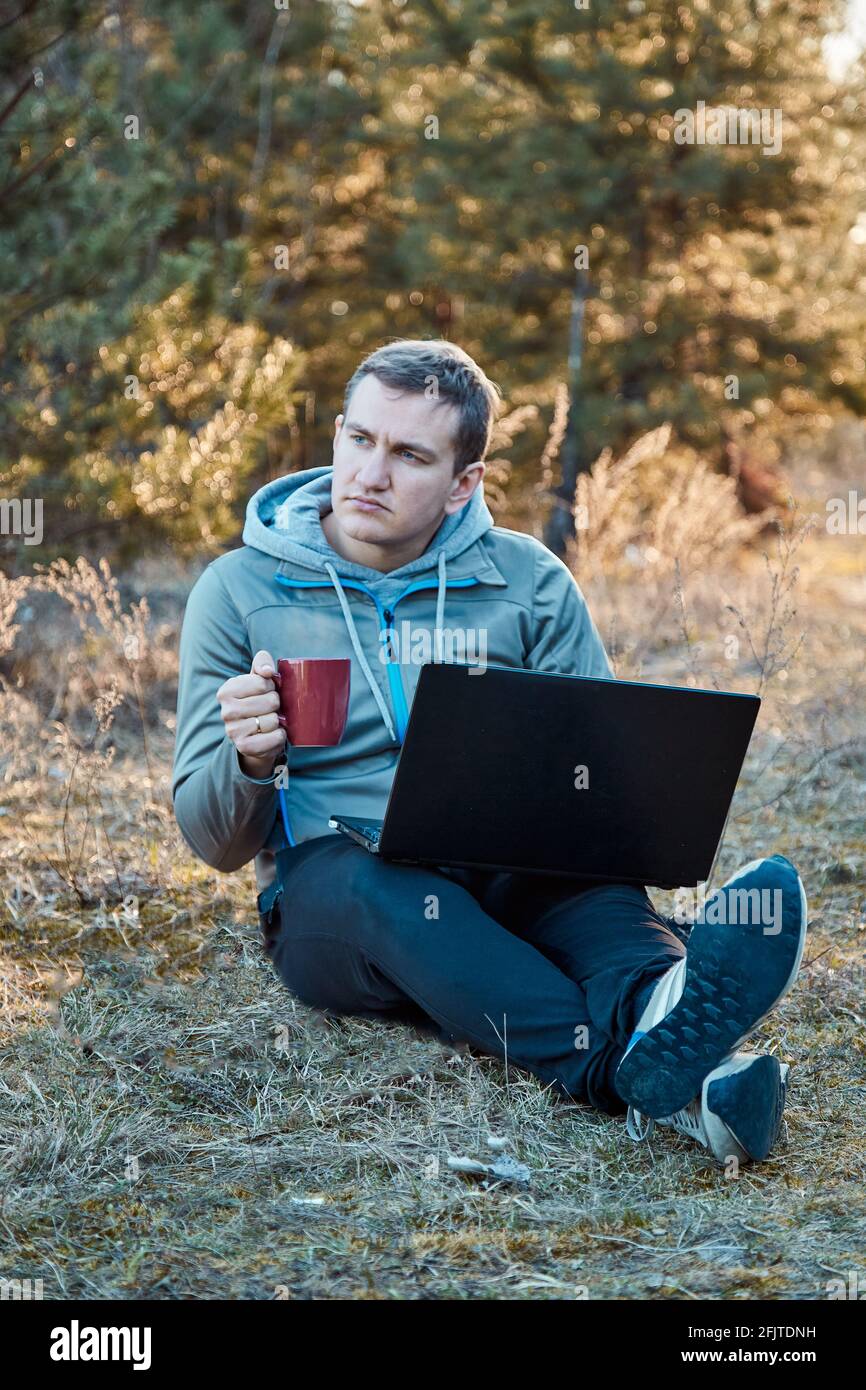 Self isolation, distractions at home concept. Unplugging after work ...