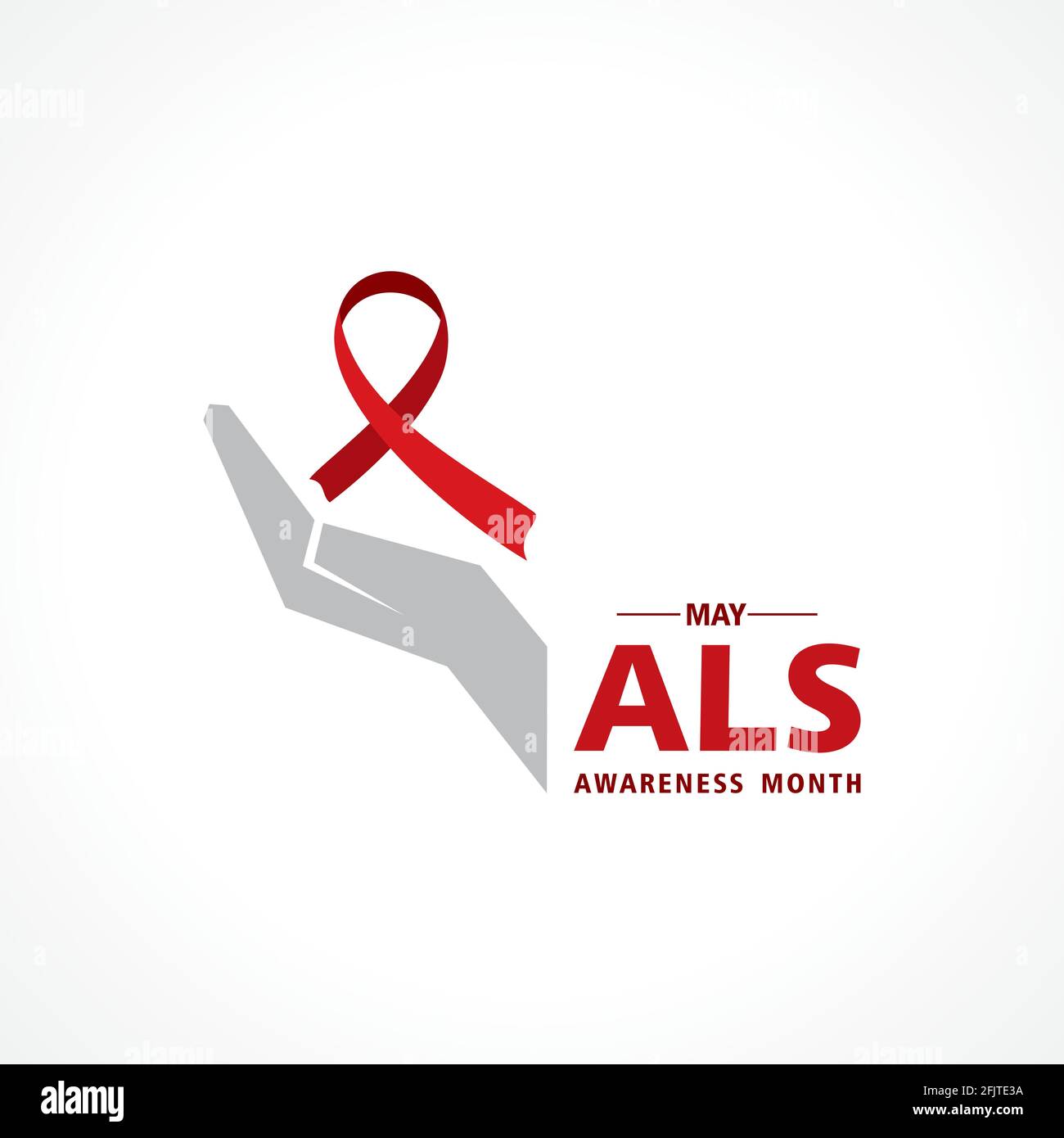 Vector Illustration of ALS(Amyotrophic lateral sclerosis) Awareness ...