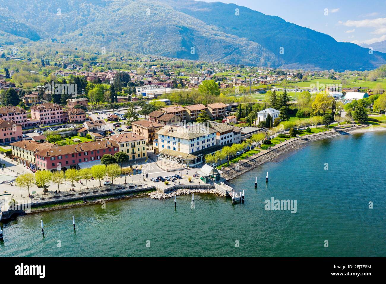 Colico como lake aerial hi-res stock photography and images - Alamy
