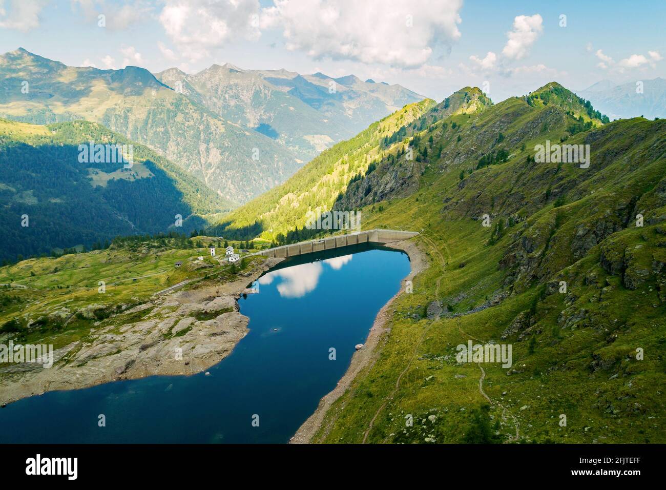Alpine dam hi-res stock photography and images - Alamy