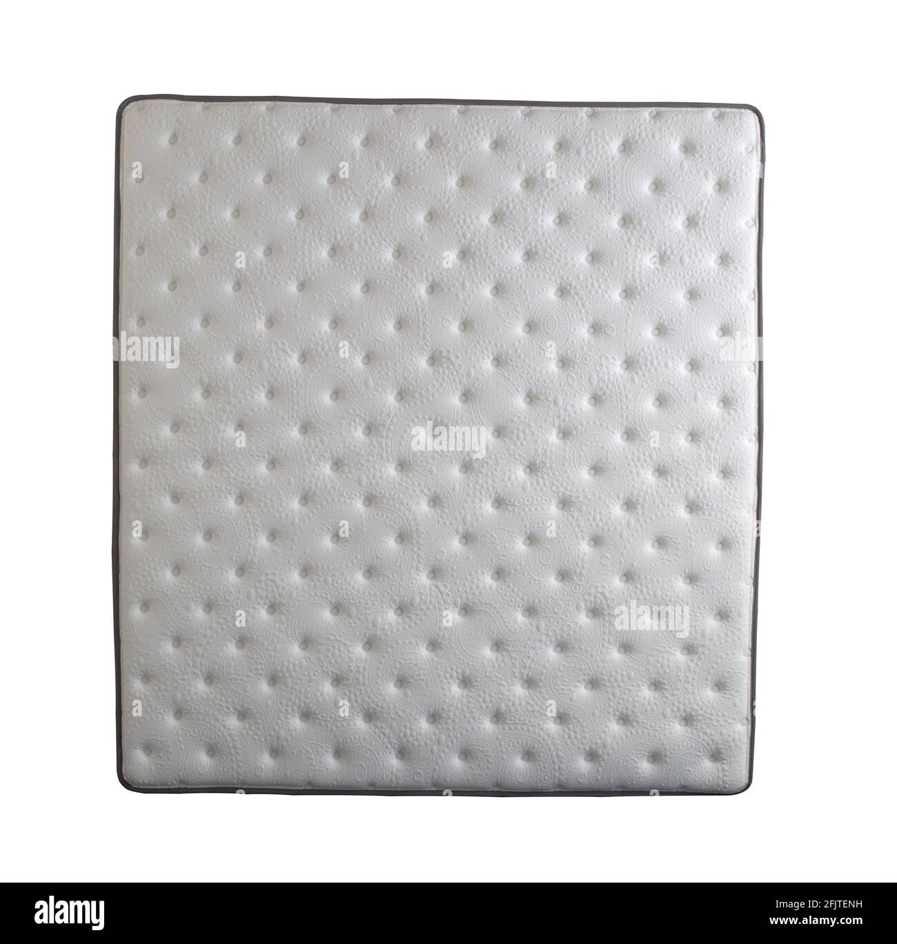 Top view of brand new mattress, soft and luxury mattress isolated on ...