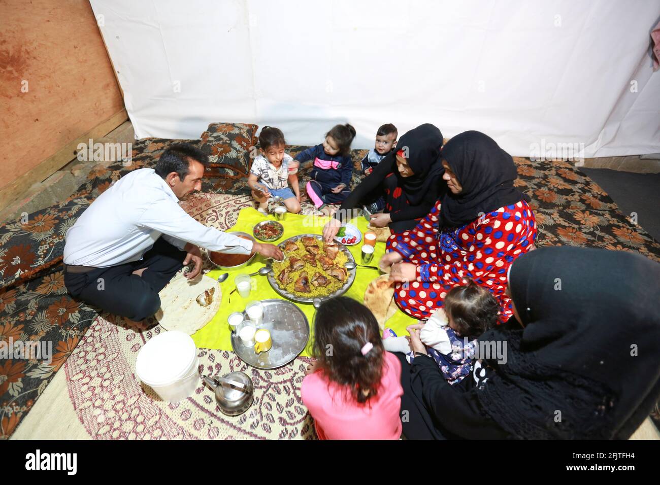 Family meal middle east lebanon hi-res stock photography and images - Alamy