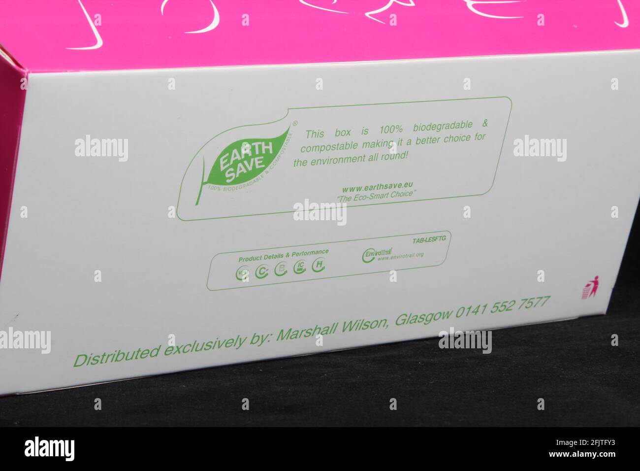 Fast food and drink containers. 100% Bio-degradable Stock Photo - Alamy