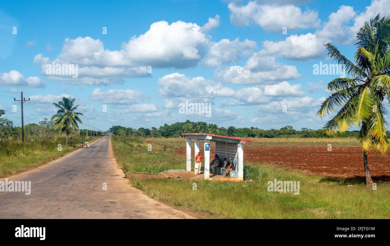 Bus waiting area hi-res stock photography and images - Alamy