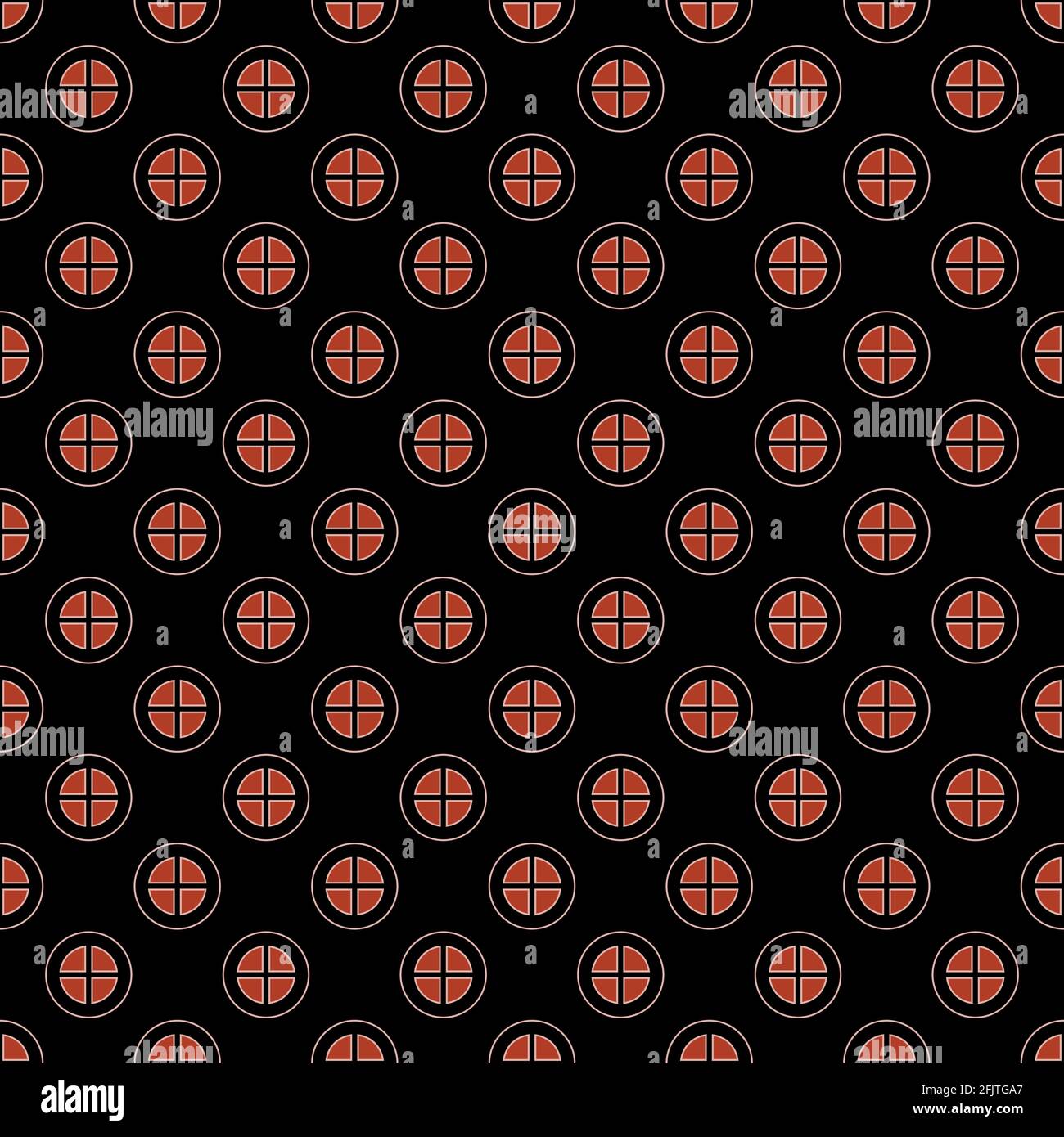 Seamless wallpaper black target hi-res stock photography and images - Alamy