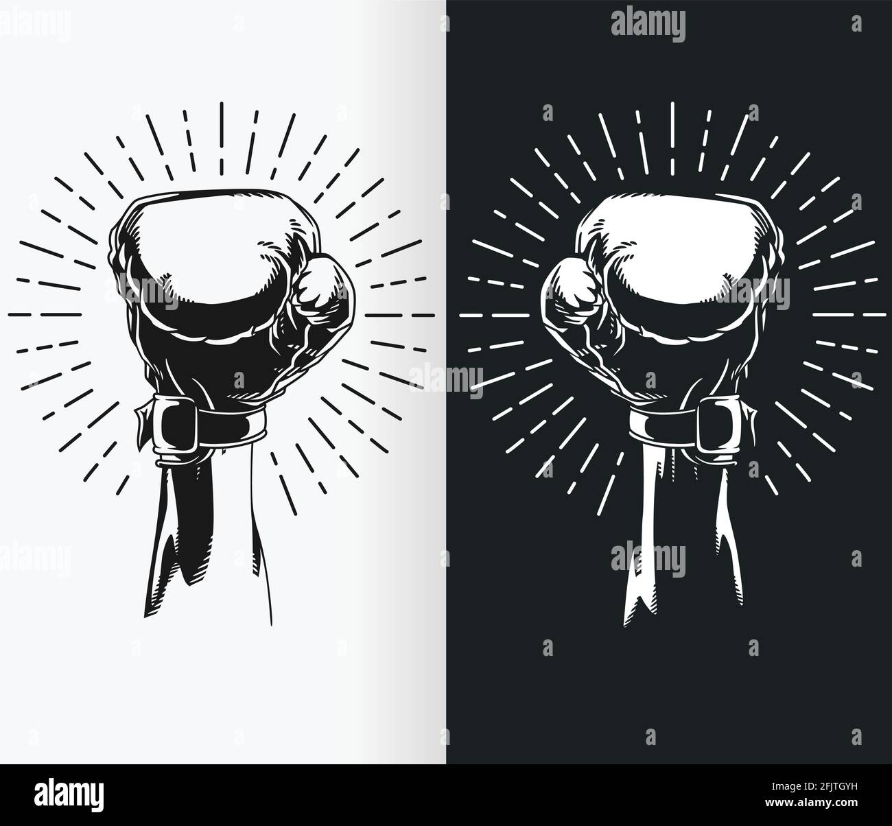 Boxing Glove Silhouette