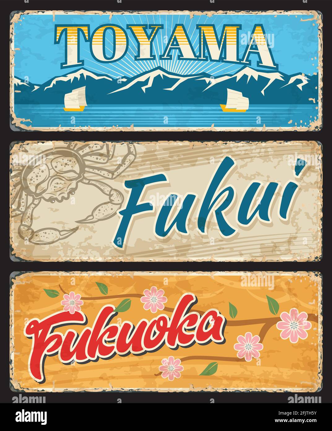 Japanese crab blossom Stock Vector Images - Alamy