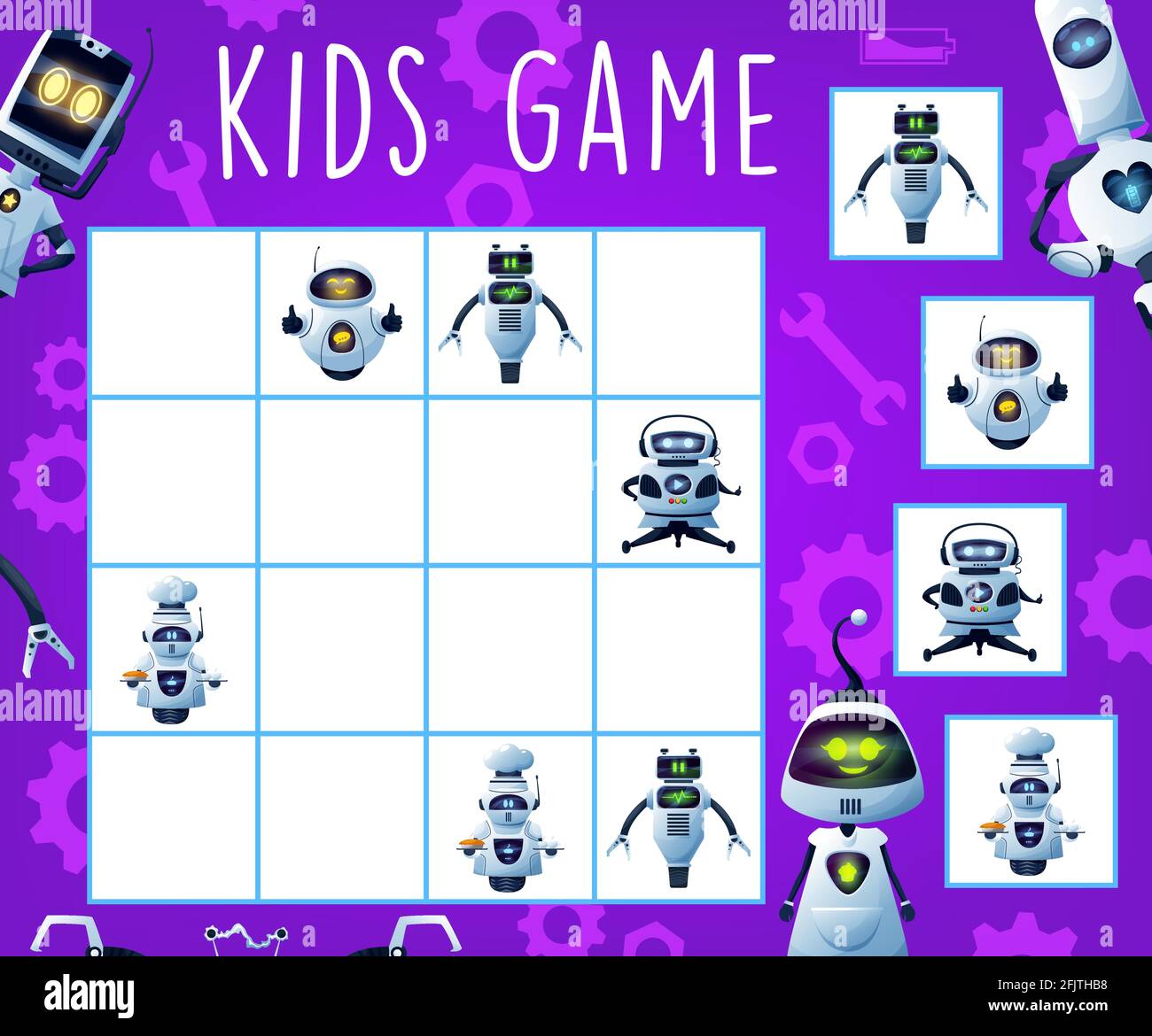 Logic puzzle computer Stock Vector Images - Alamy