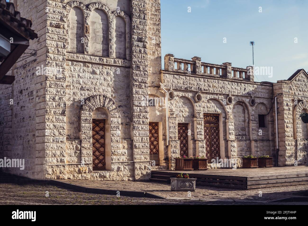 Medieval Turkish Architecture Cathedral Of Ani Ruins In Turkey The