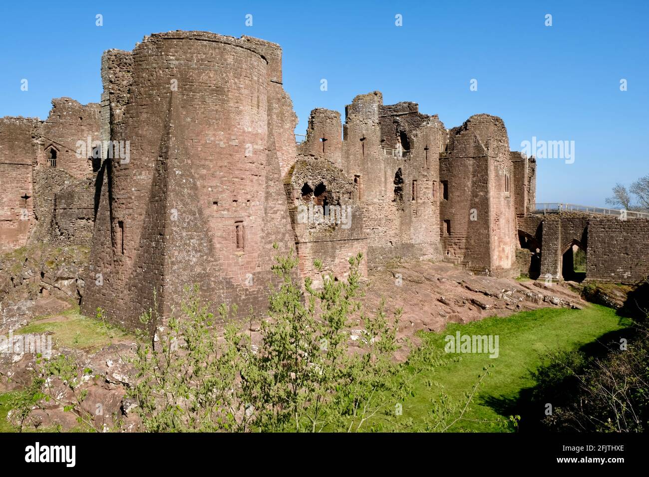 Picturesque Norman Castle Built In the 12th Century by Goodrich of ...