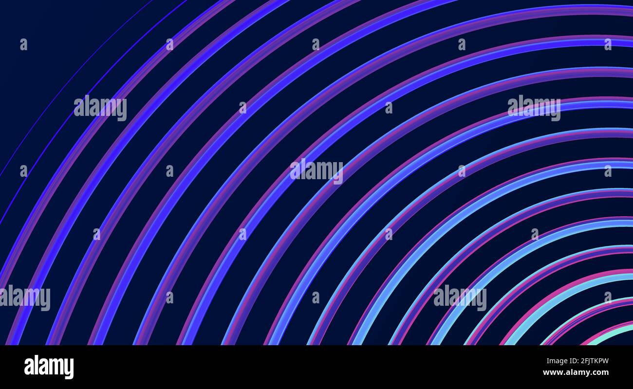 Abstract background with radial lines forming centered round shape ...