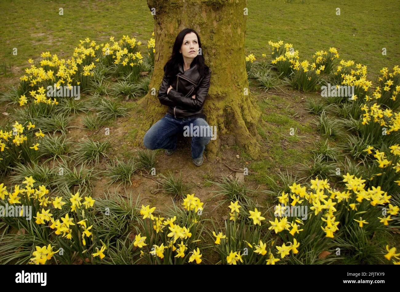 Delores O'Riordan.... singer pic David Sandison 23/3/2007 Stock Photo ...
