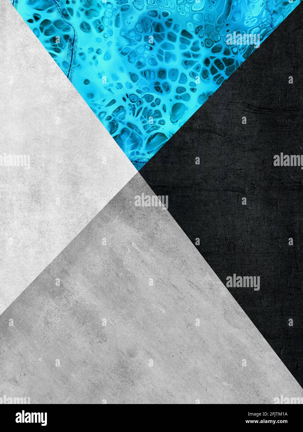 Abstract art of geometric shapes with colorful texture Stock Photo - Alamy