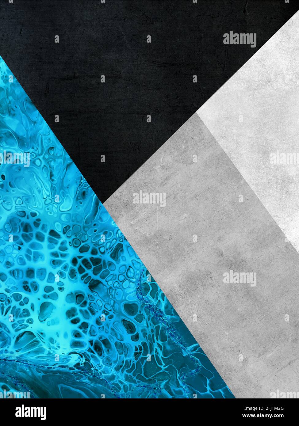 Abstract art of geometric shapes with colorful texture Stock Photo - Alamy