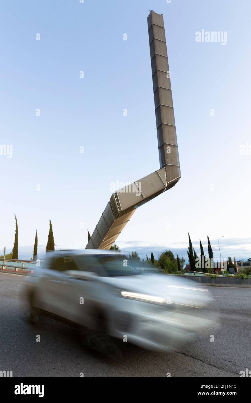 Car at high speed hi-res stock photography and images - Alamy