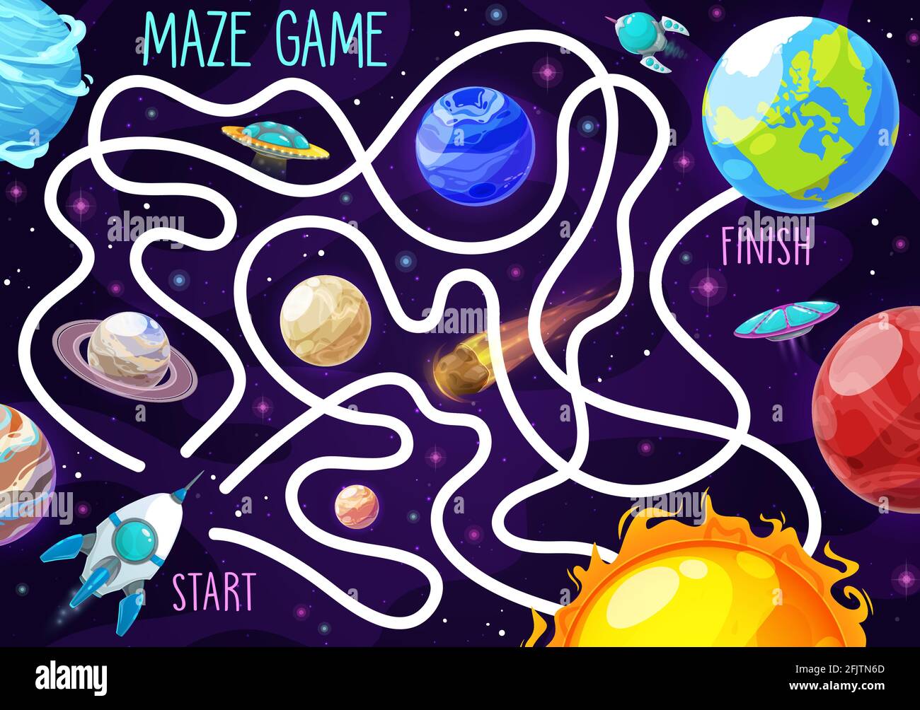 Asteroid Maze