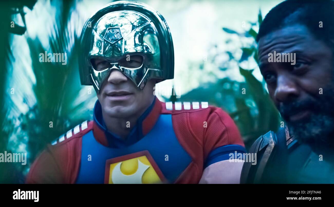 USA. John Cena and Idris Elba in a scene from (C)Warner Bros. new film ...