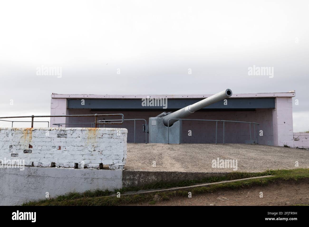 Blyth battery guns hi-res stock photography and images - Alamy