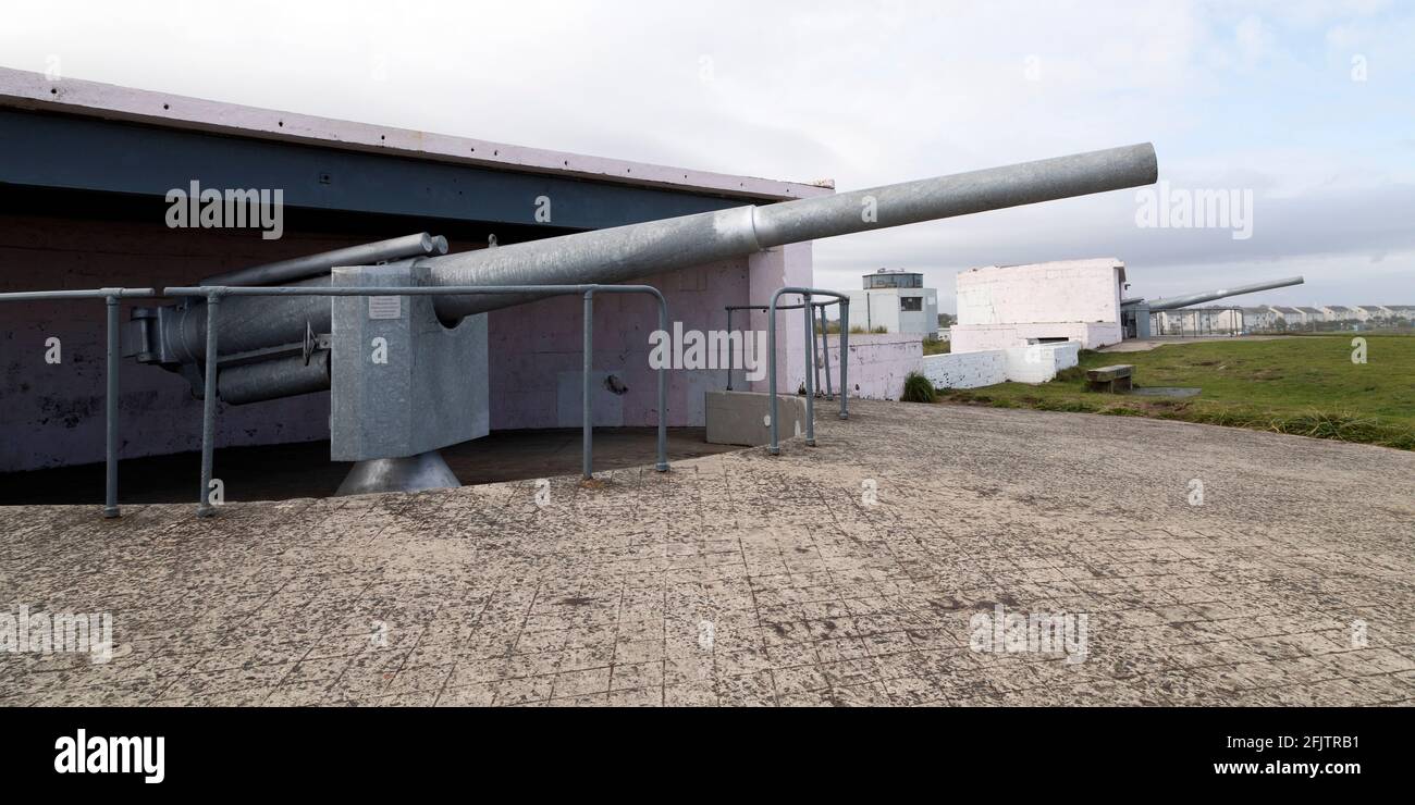 Blyth Battery in Northumberland, England. The historic place of ...