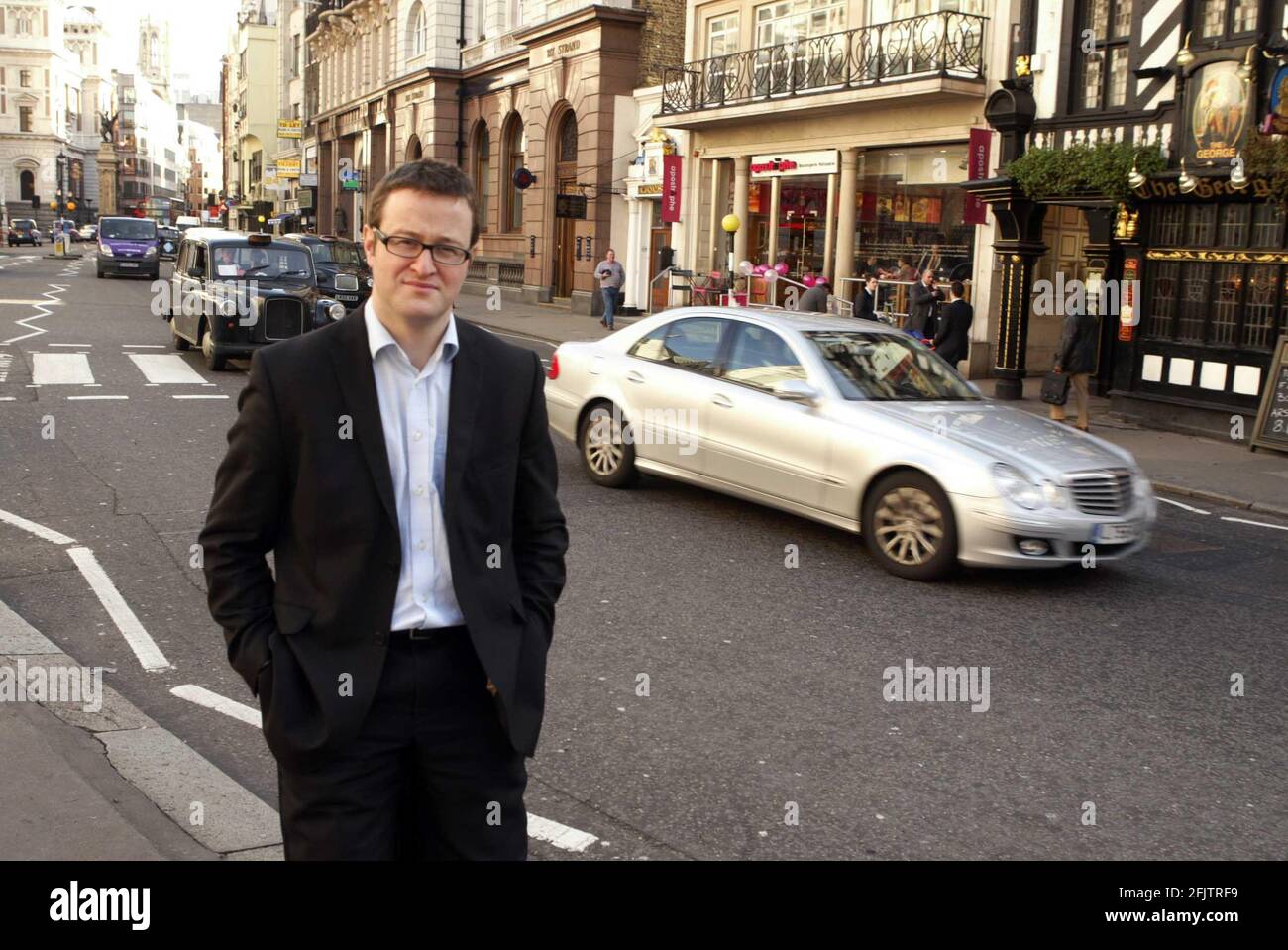 Sean Dempsey ....not a car owner. pic David Sandison Stock Photo - Alamy