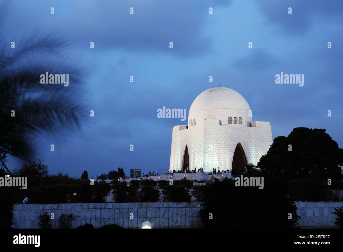 Tomb of father of Pakistan Mohammed Ali Jinnah situated in Karachi ...