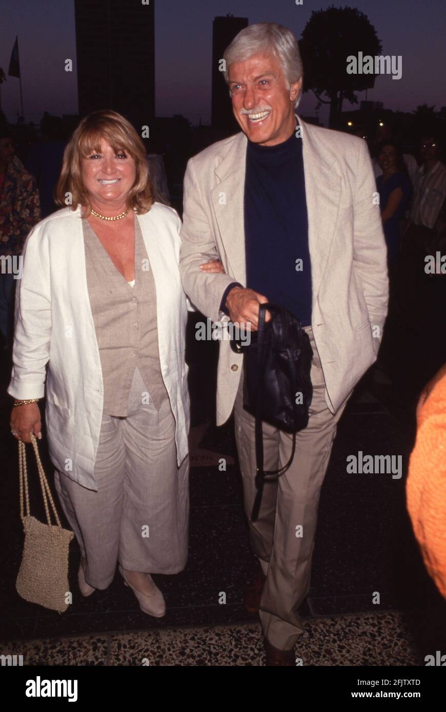 Michelle Triola and Dick Van Dyke January 1993 Credit: Ralph Dominguez ...